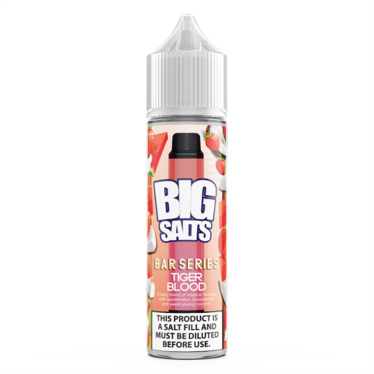BIG SALTS 60ml Salt Fill – Tiger Blood – BIG SALTS – The Worlds First ...